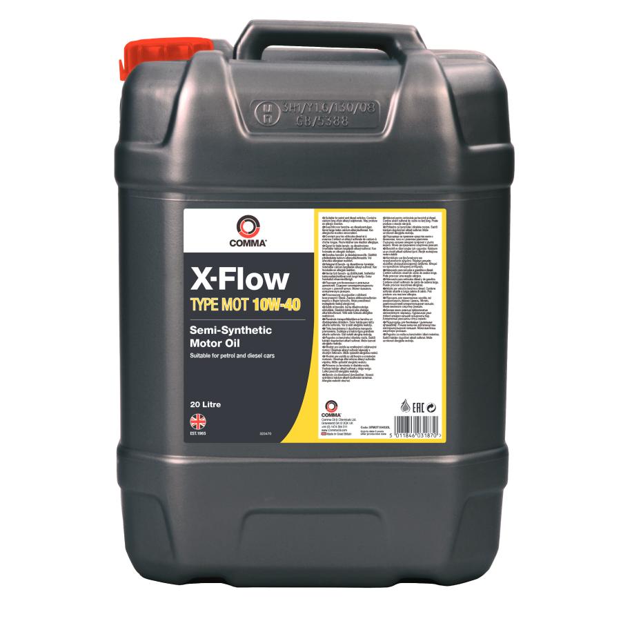 Product | X-FLOW TYPE MOT 10W-40 Semi Synthetic